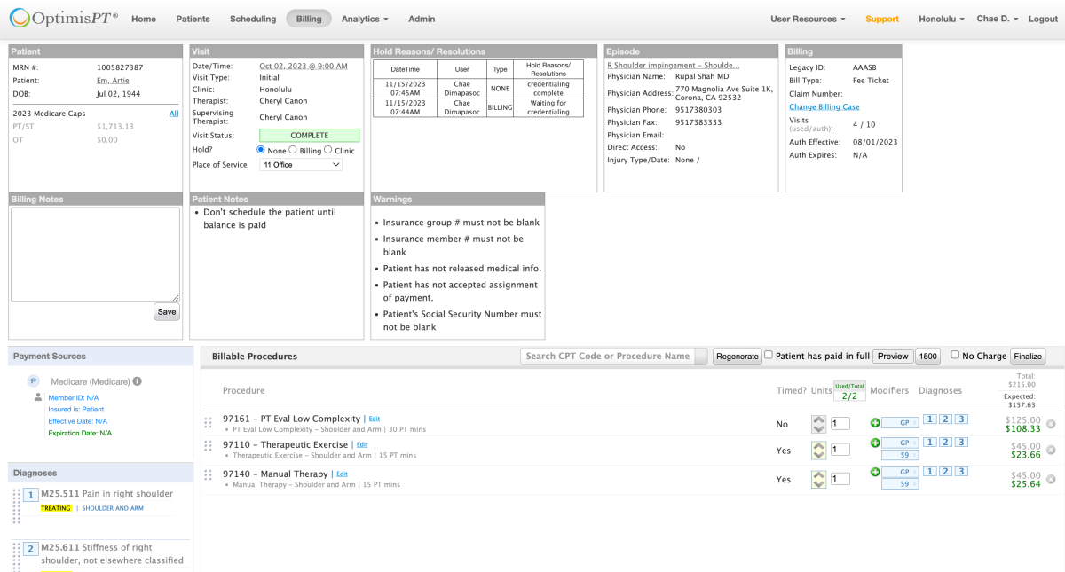 Features - OptimisPT
